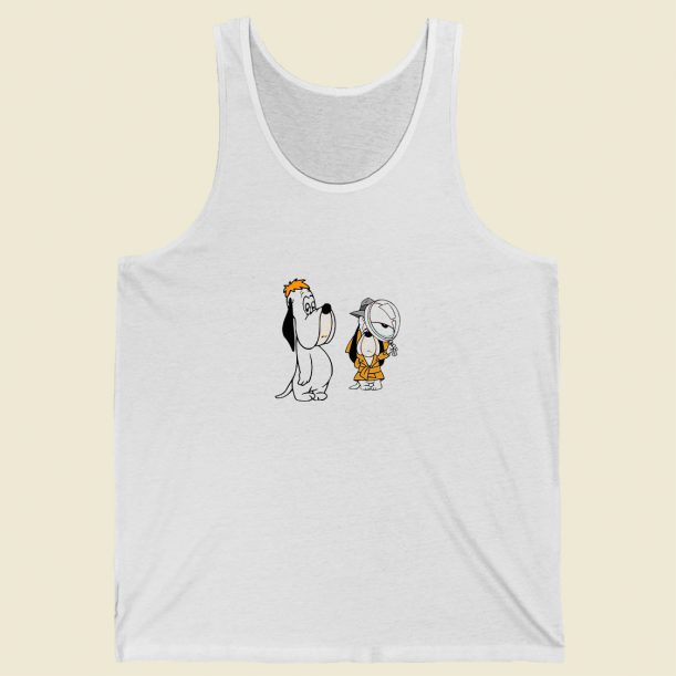 Droopy Drippy Dripple Anthropomorphic Dog Summer Tank Top - Grltee.com