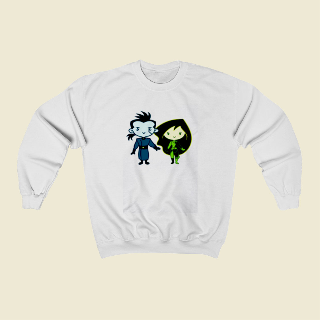 Drakken And Shego Lil' Cuties Christmas Sweatshirt Style - Grltee.com