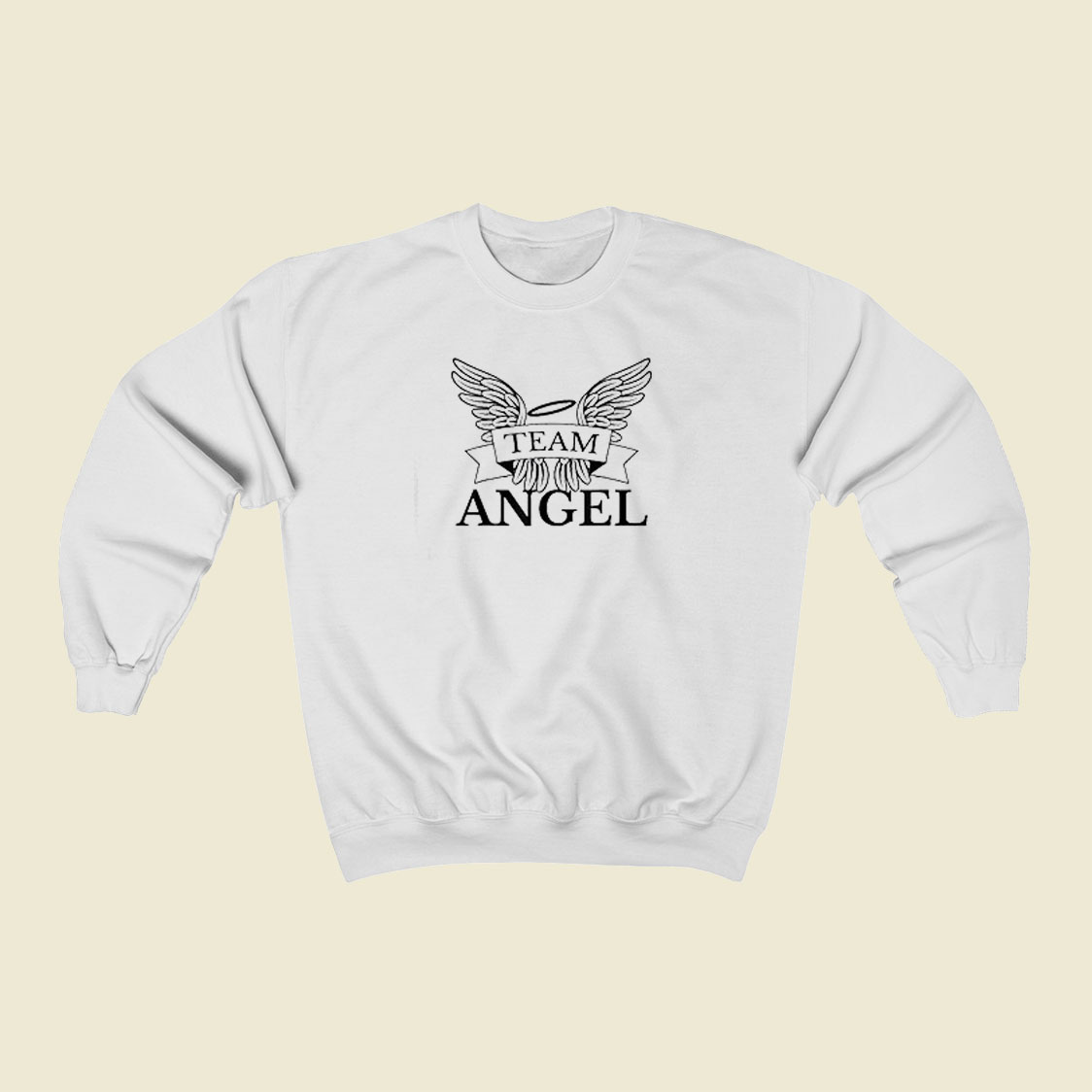 Angel Wings Team Angel Sweatshirts Style - Grltee.com