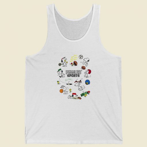 Snoopy Peanuts Sports Tank Top | Grltee.com